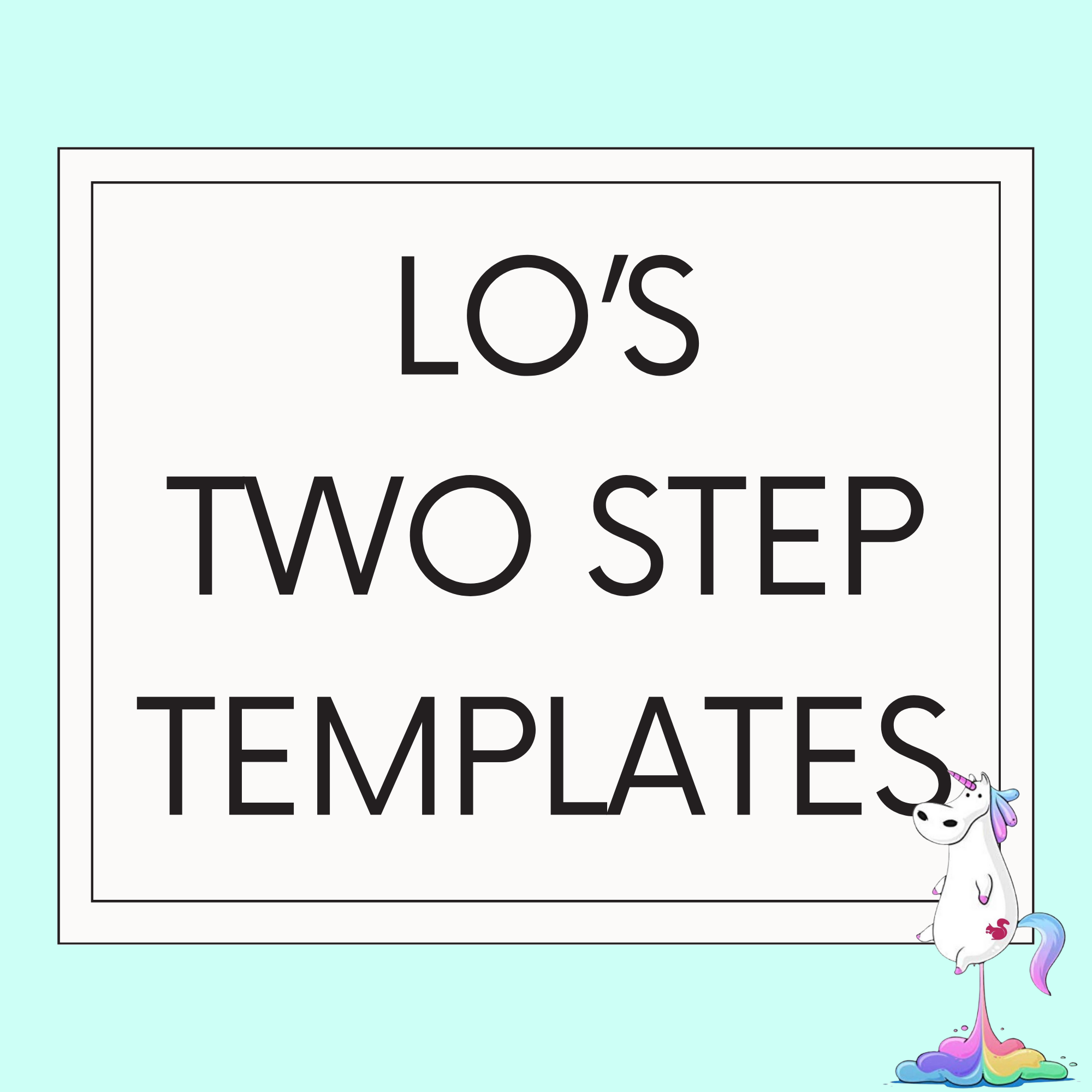 Two Step Templates – Digital Design Place